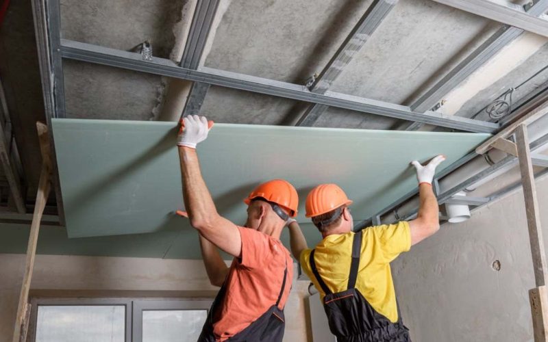 Penggunaan Shadow Line pada Plafond Rumah Tinggal Minimalis